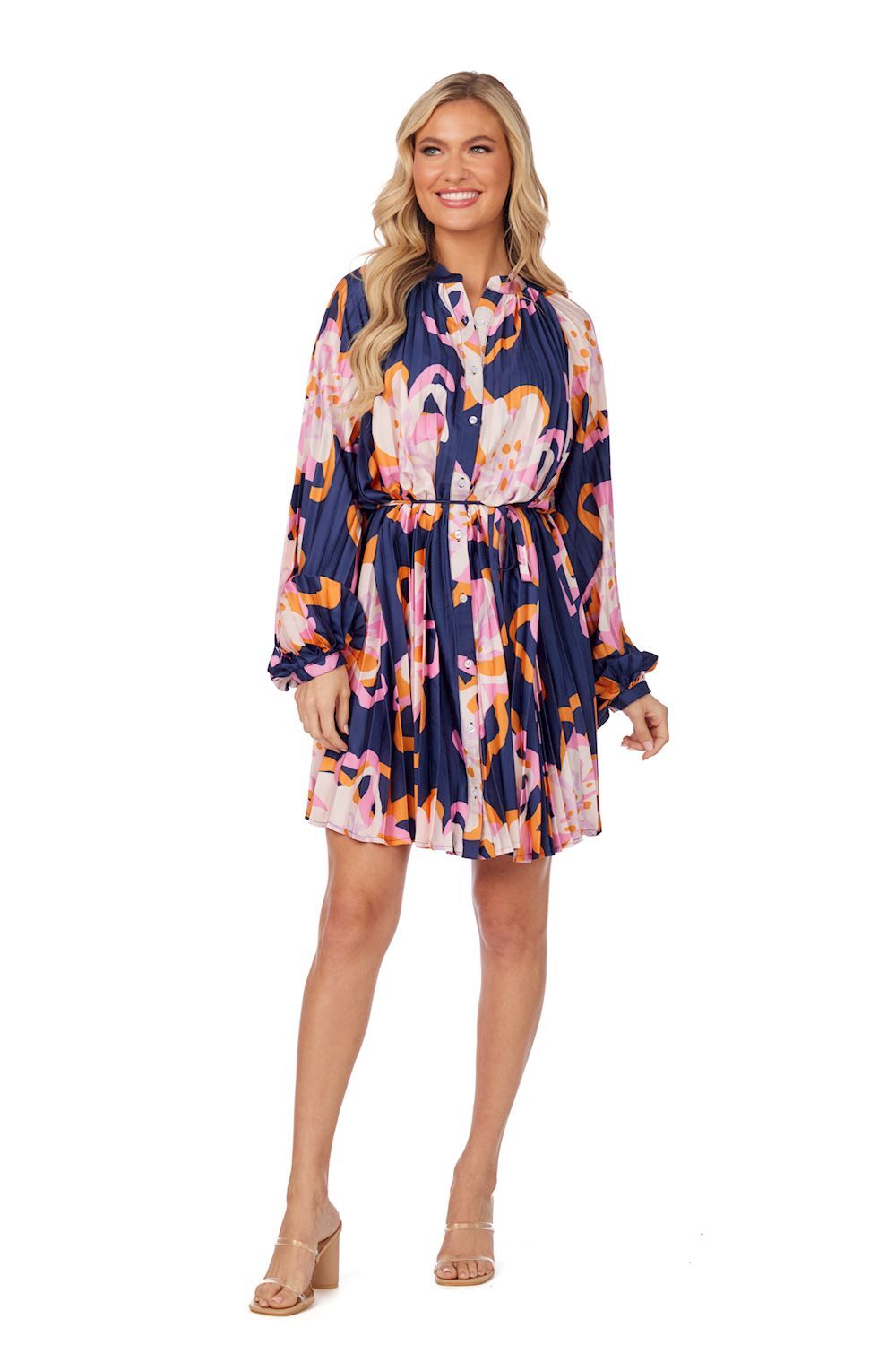 MP Celia Pleated Dresses | SEVEN BOUTIQUE